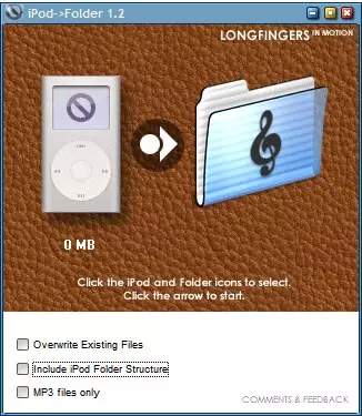Copy music los ntawm iPod rau PC