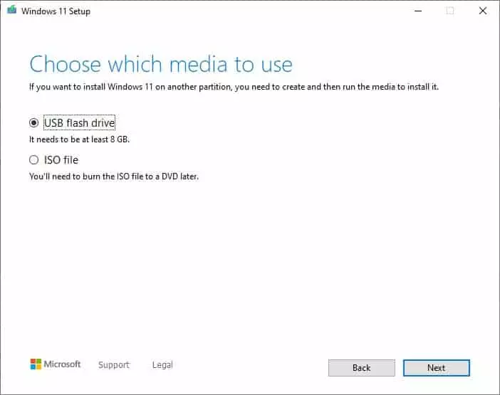 Inštalačné médium Windows 11