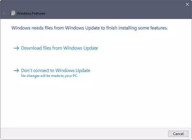 net framework3.5 installation windows update