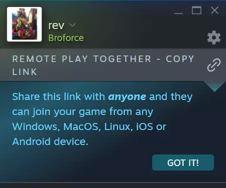 Steam의 Remote Play Together는 이제 Steam 계정 없이 작동합니다.