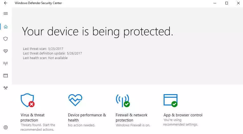 Iestatiet augstu Windows Defender pretvīrusu bloķēšanas līmeni operētājsistēmā Windows 10