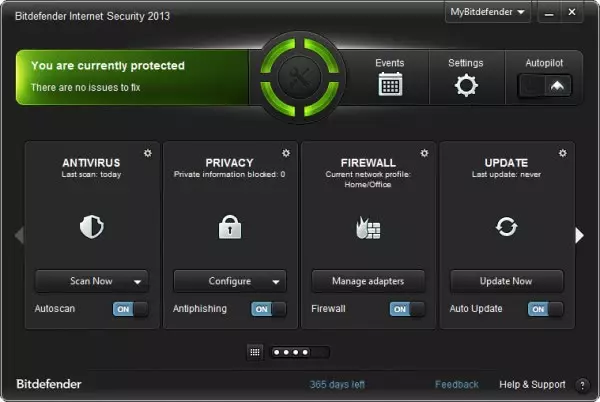 बिटडिफेन्डर इन्टरनेट सुरक्षा 2013