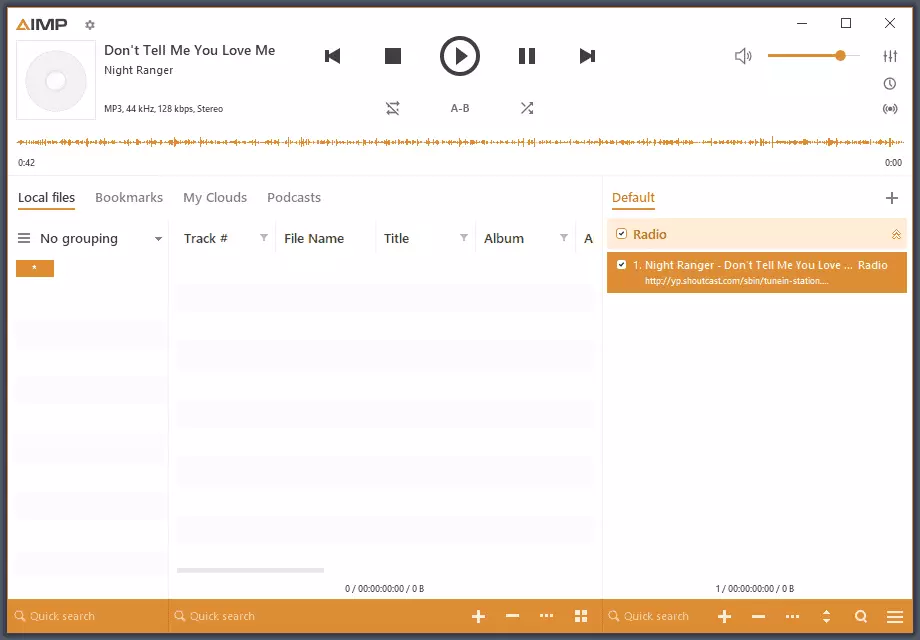 Music Player AIMP huet d'Versioun 5.00 final erreecht