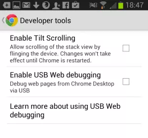 napraw powolny Chrome dla przeglądarki Android