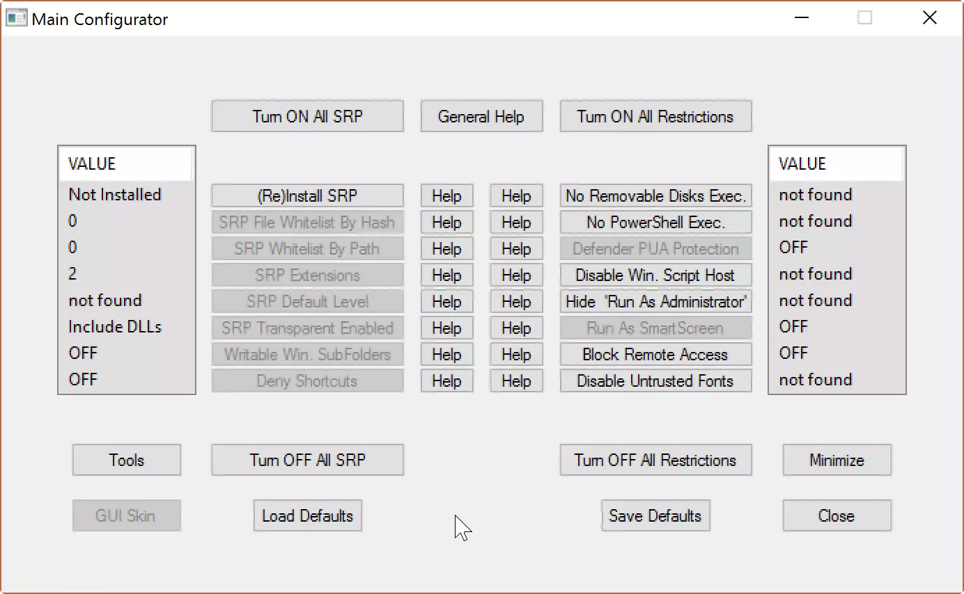 schwéier configurator