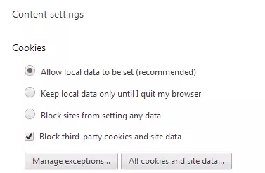 cookies google chrome