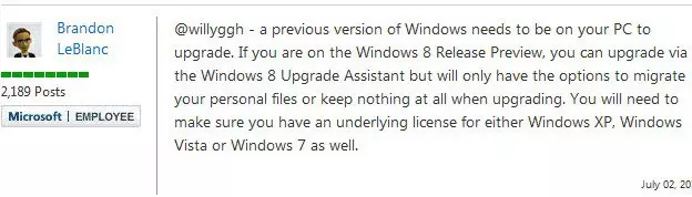 Windows 8 uppgraderingar