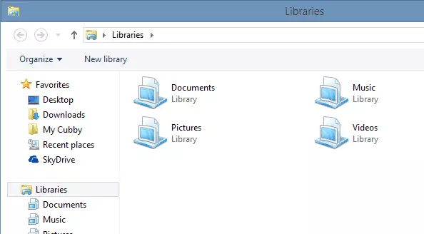 windows explorer ที่ไม่มีริบบิ้น