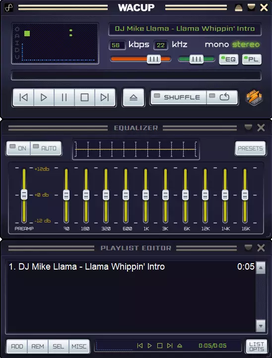 Lanzada a nova vista previa do proxecto de actualización da comunidade de Winamp (WACUP).