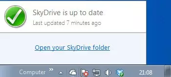 د skydrive حالت