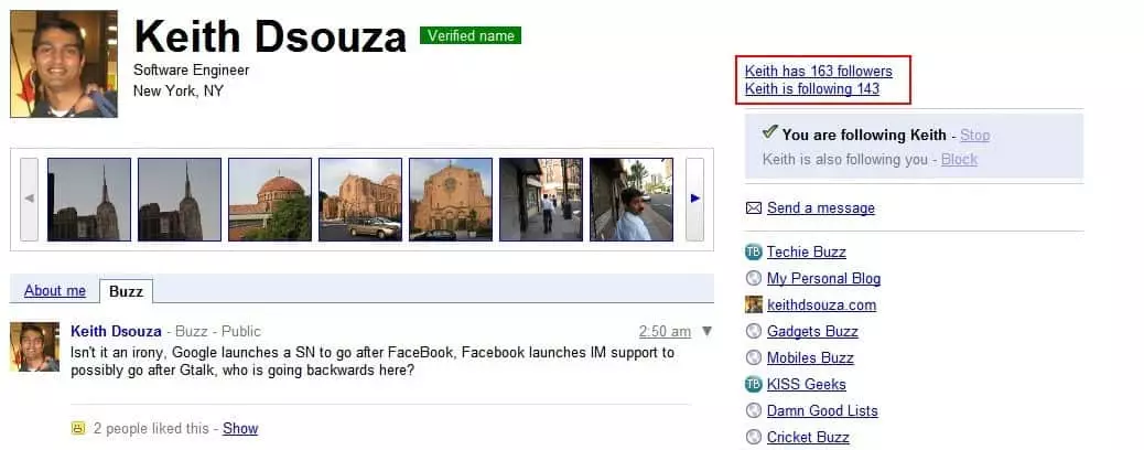 Google Buzz pribatutasun-arazoa 18889_1