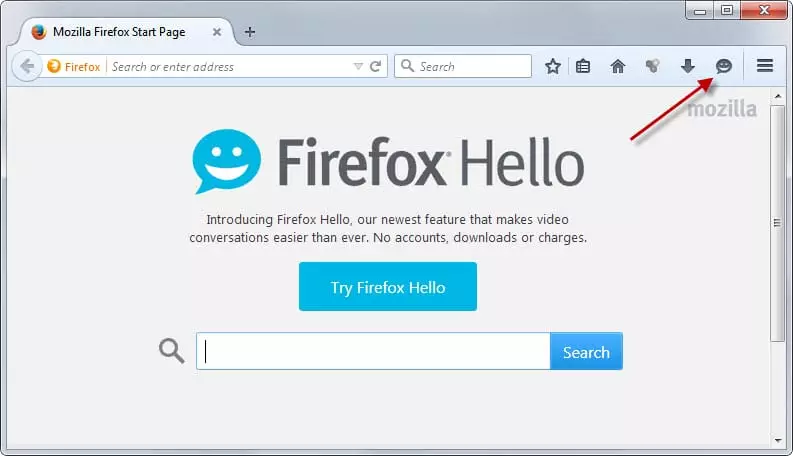 tombol hello firefox