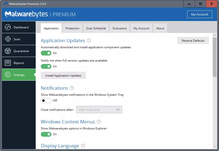 malwarebytes 3.0 پریمیم