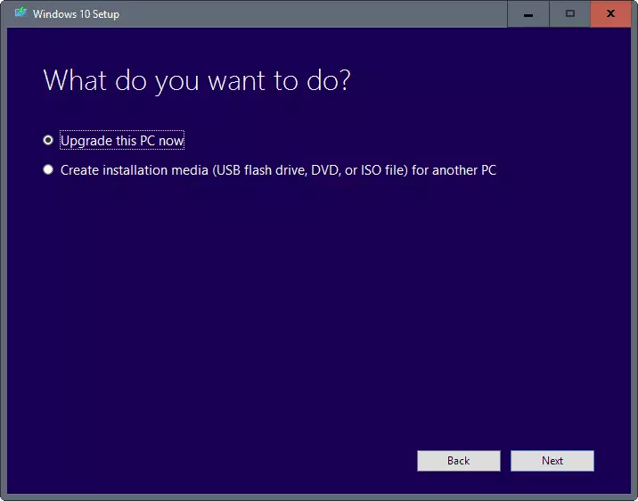 Windows 10 média létrehozása