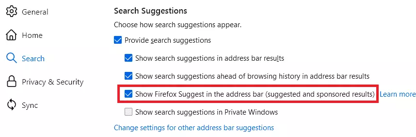 firefox söndürməyi təklif edir