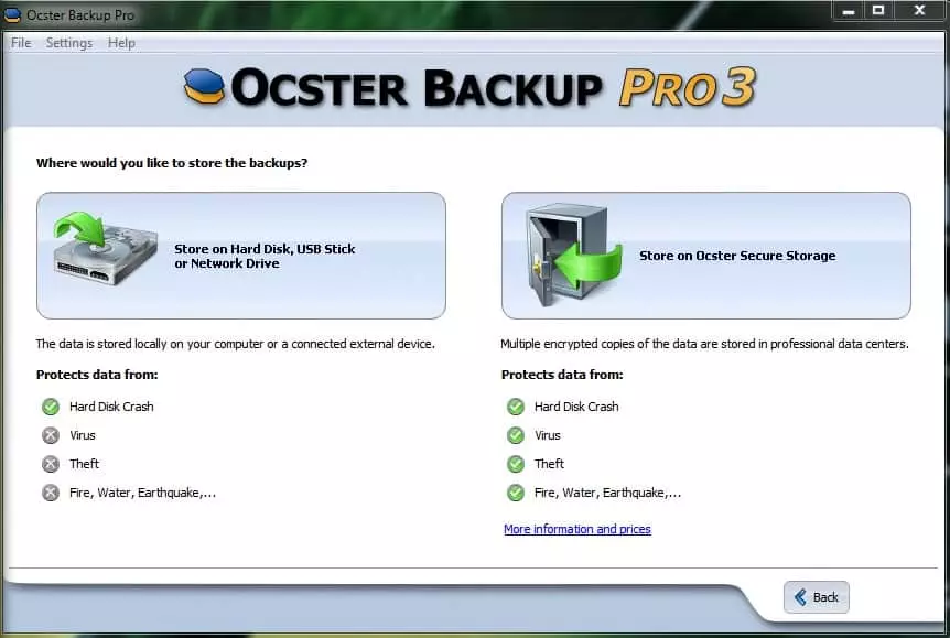 Ocster Backup Pro 3 Bewäertung 19122_2