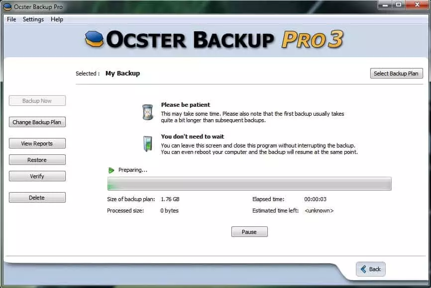 Ukubuyekezwa kwe-Ocster Backup Pro 3 19122_6