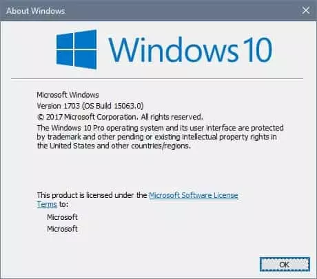 Windows 10 تخليقڪار تازه ڪاري: 5 اپريل تي سرڪاري اپڊيٽ جا اختيار