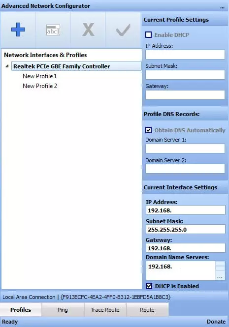 advanced network configurator