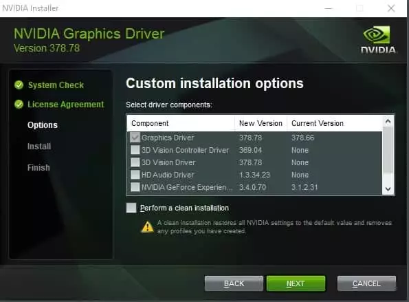 Nvidia geforce ڈرائیور 378-88