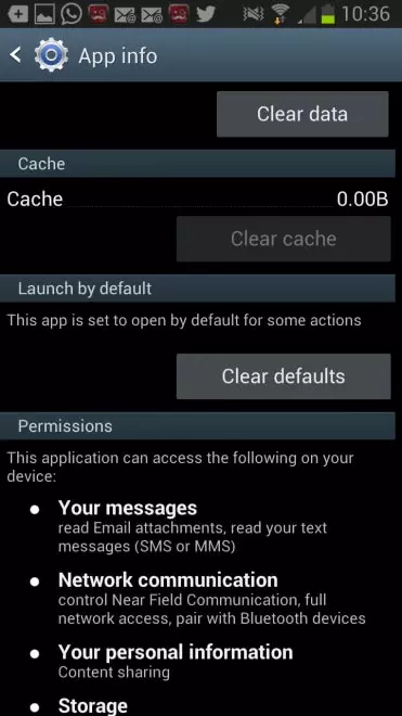 android handler app default