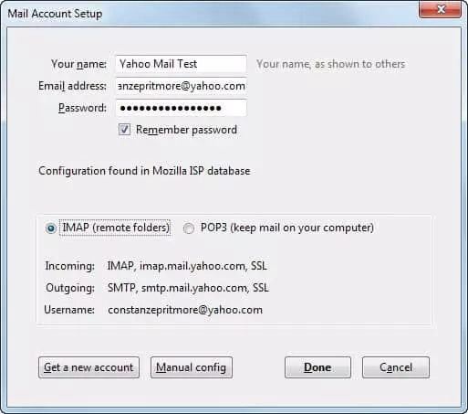 Yahoo Mail-Setup pop3 imap