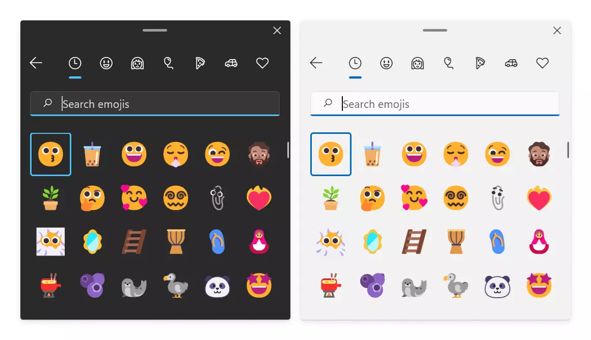 Emoji fluente do Windows 11