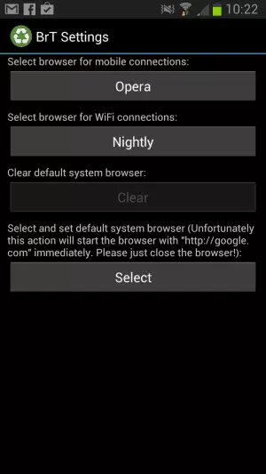 browsers default android