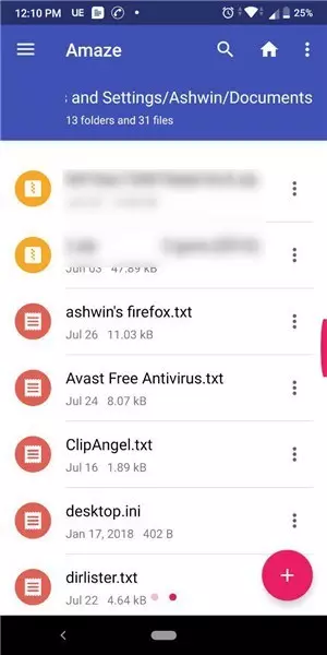 SFTP سرور Android 3