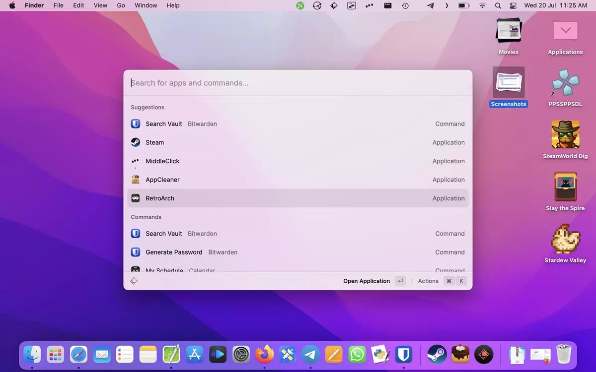 Ang Raycast alang sa macOS nakakuha og bag-ong UI, Action Bar ug Compact Mode