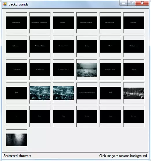 Huab cua Desktop Background, Hloov Wallpaper Raws li huab cua puag 19800_2