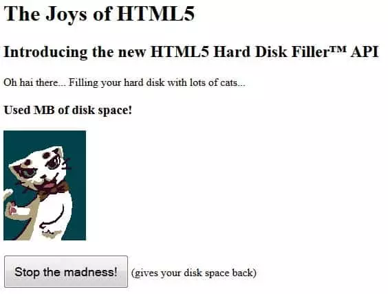 HTML5 סטאָרידזש