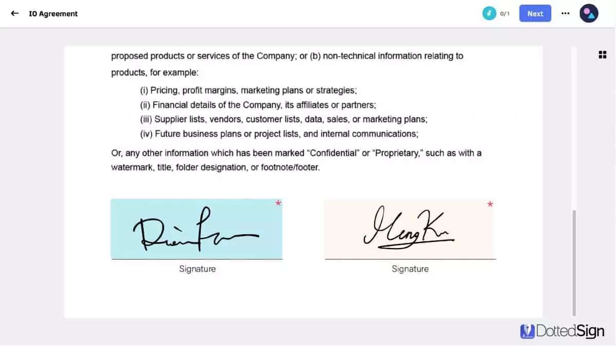 DottedSign 是针对个人和组织的强大电子签名解决方案 1981_1