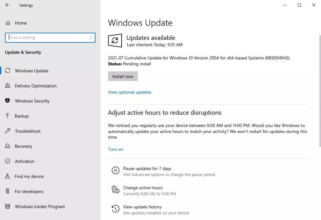 Microsoft rôlet KB5004945 emergency Windows Updates út om PrintNightmare-kwetsberheden te reparearjen