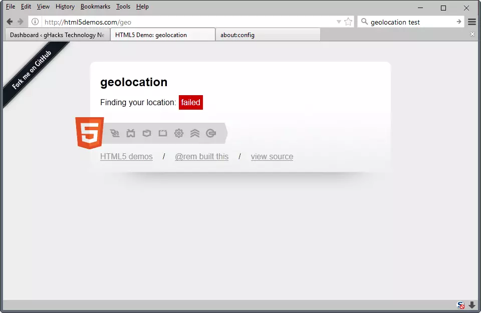 Firefox 55: Geolocation erfuerdert sécheren Hierkonft