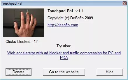 disable laptop touchpad