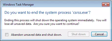 shutdown-csrss-exe