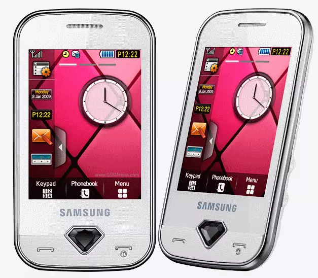 Ny Samsung Diva Phones dia mamaly ny Bling Factor 20270_1