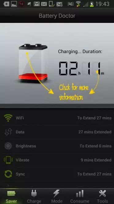 aplikacija doktor baterija za android