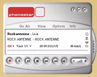 phonostar ierakstu interneta radio