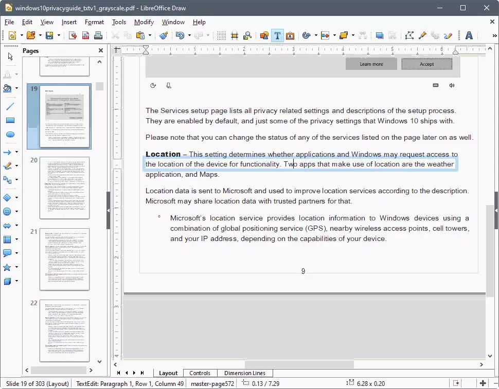 libreoffice pdf ਸੰਪਾਦਨ