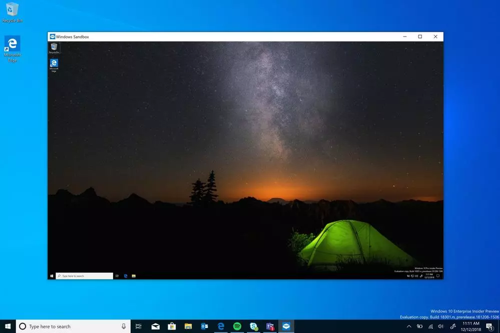 En éischte Bléck op Windows Sandbox 20665_2
