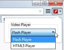 youtube flash player canza