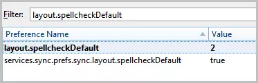 Layout SpellcheckDefault