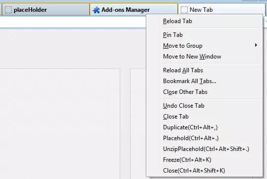 add-on manajemen multi-tab firefox