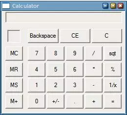 calculadora de windows antes