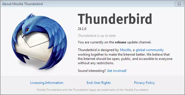 I-mozilla thunderbird 24.1