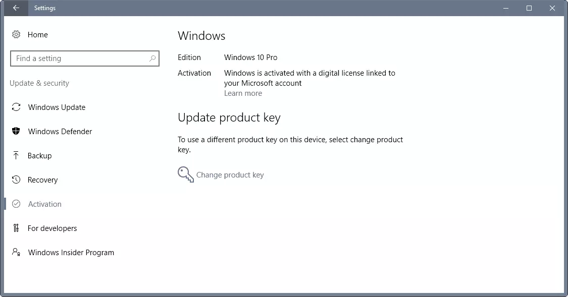 Windows 10 aggiunge un account microsoft
