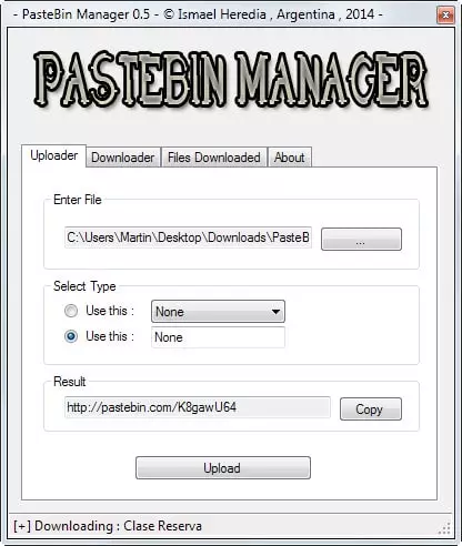 pastebin manager