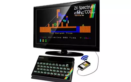 „ZX Spectrum“ atgims kaip „Bluetooth“ klaviatūra 21241_1